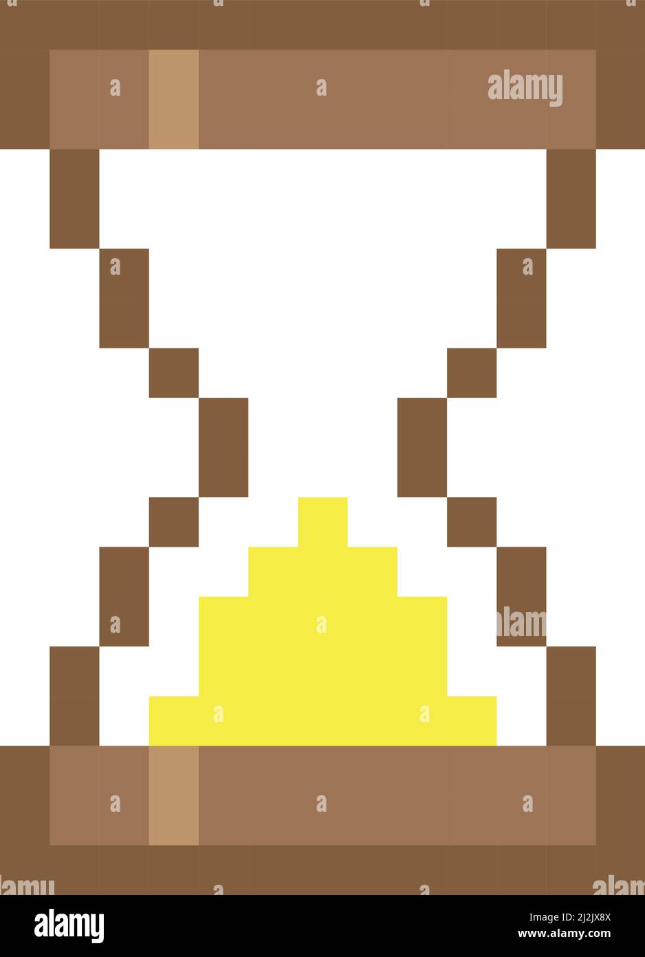 Game hourglass Stock Vector Images - Alamy