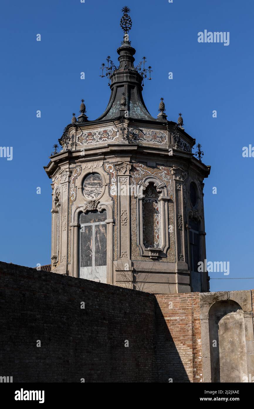an old beautiful tower italian european architecture historical ...