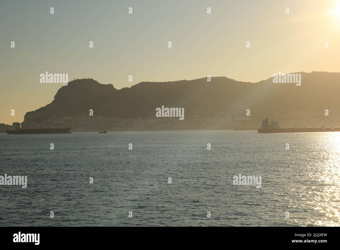 The beautiful rock landscape scene taken from a boat Stock Photo - Alamy