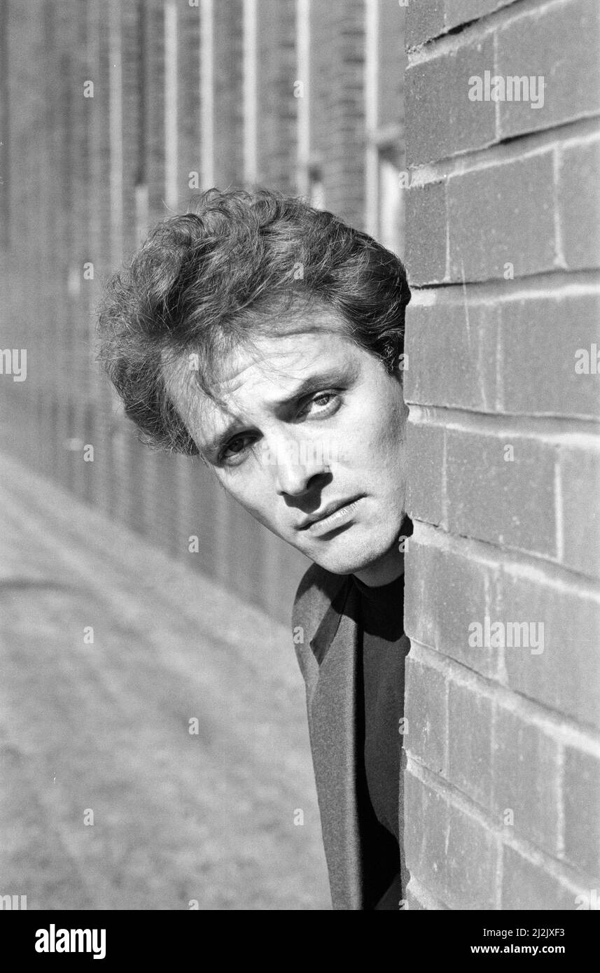 Rik Mayall, Actor and Comedian, 14th August 1987 Stock Photo - Alamy