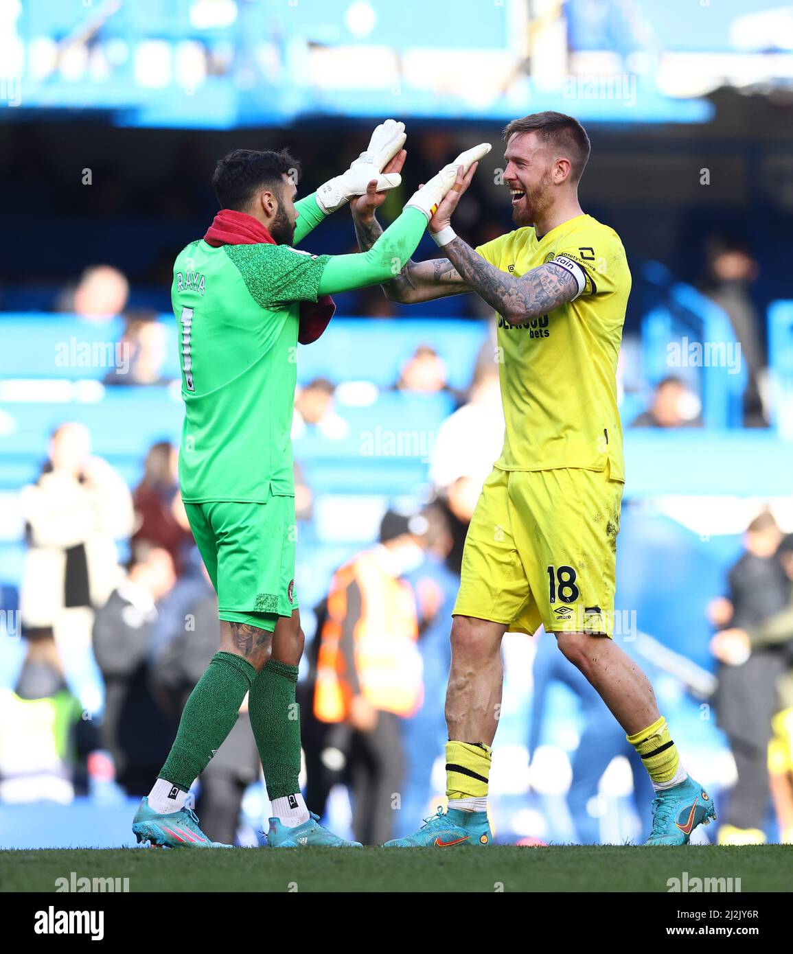 Pontus jansson and david raya hi-res stock photography and images - Alamy