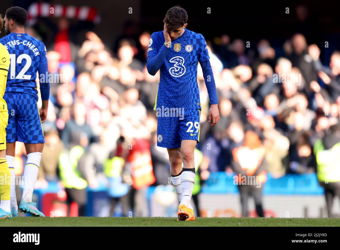 2nd April 2022 ; Stamford Bridge, Chelsea, London, England: Premier ...