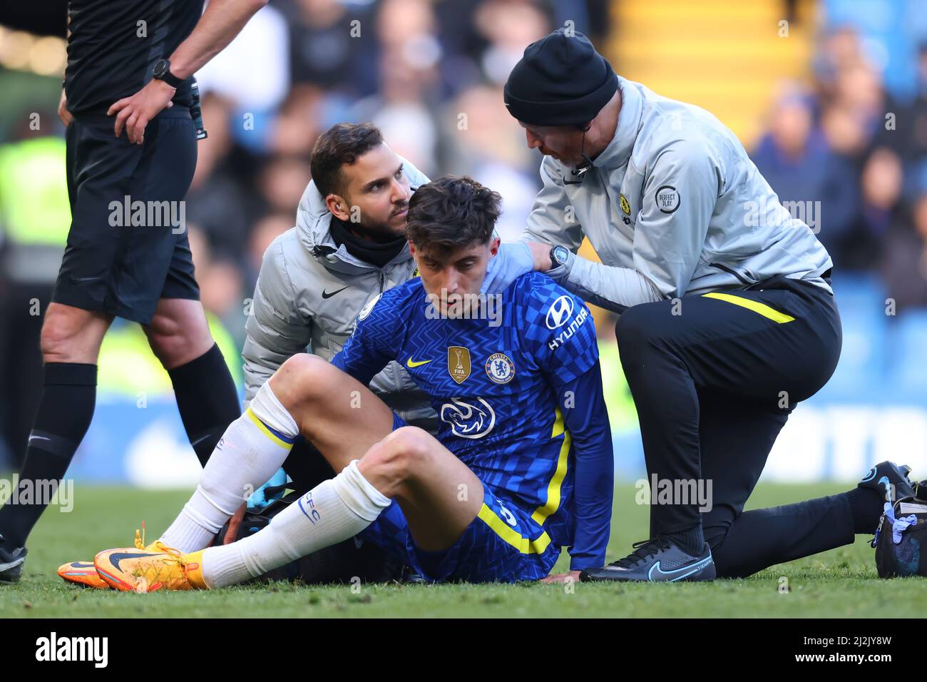 2nd April 2022 ; Stamford Bridge, Chelsea, London, England: Premier ...