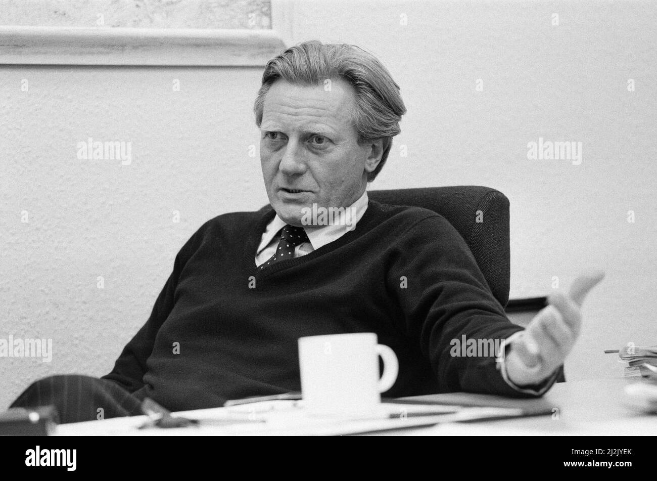 Michael heseltine Black and White Stock Photos & Images - Alamy
