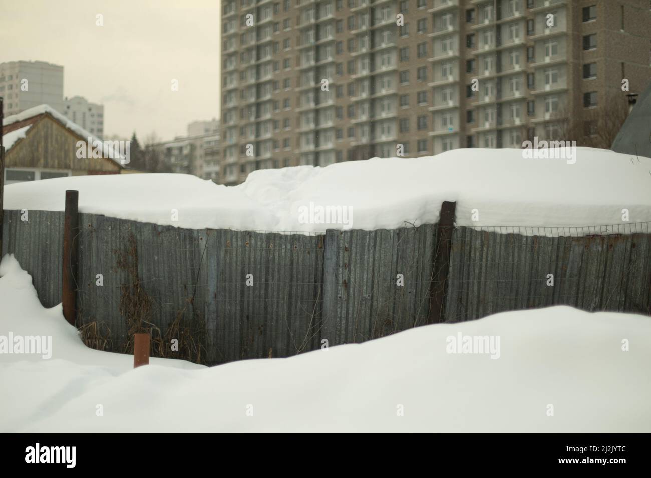 Snowfall view hi-res stock photography and images - Alamy