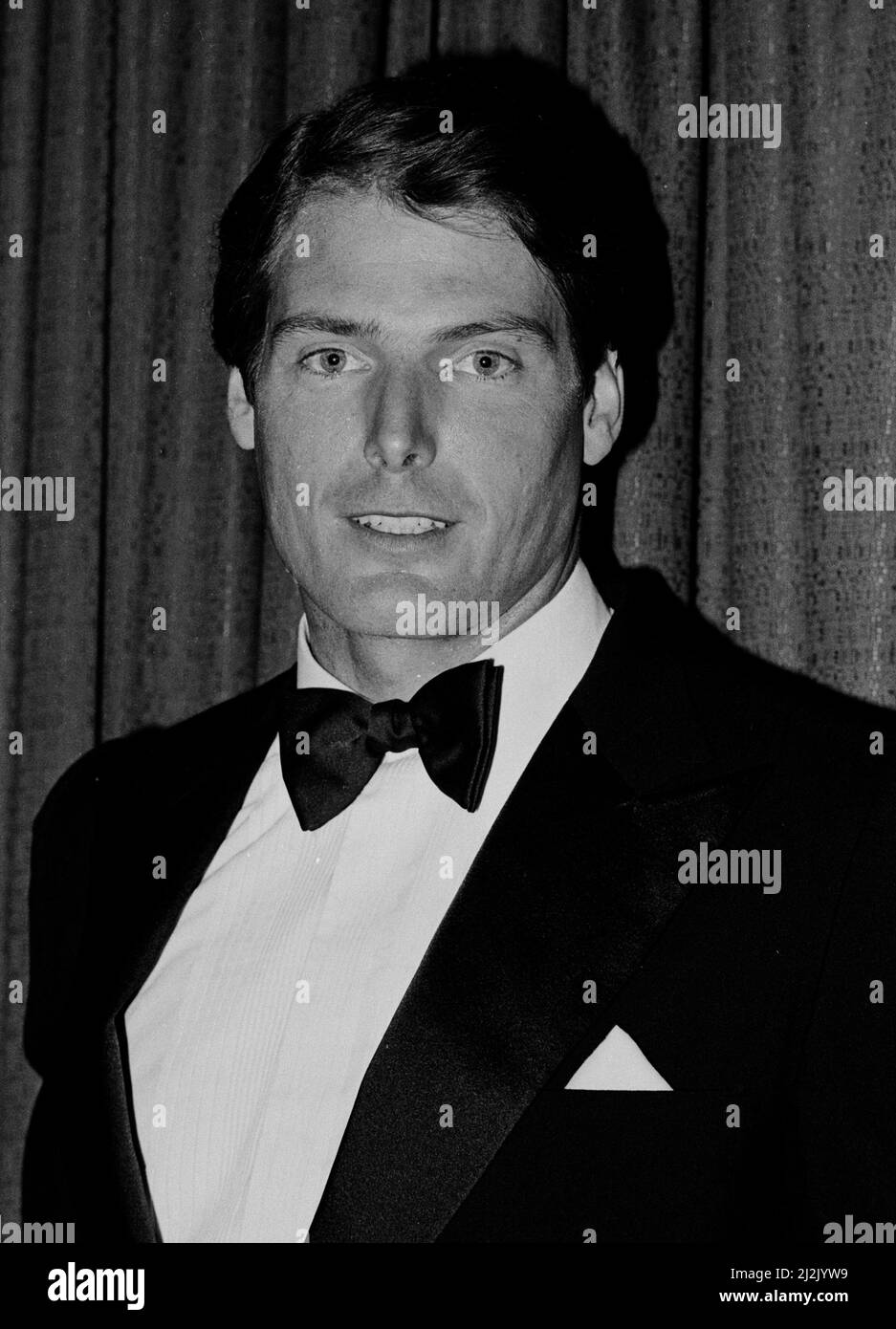 Christopher Reeve at the March of Dimes Olympic Gala, 1984 Credit: Ron ...
