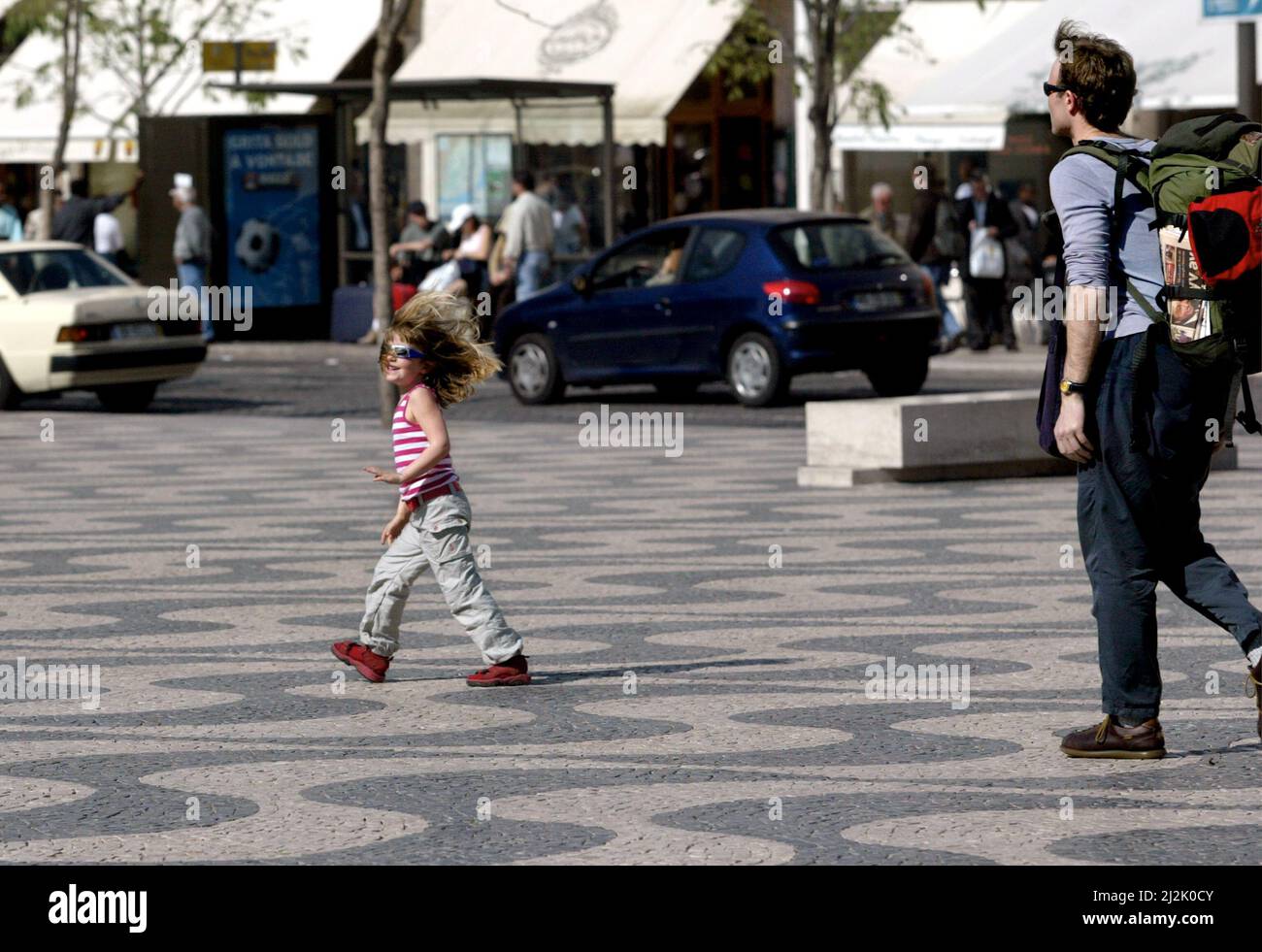Daily life, Lisboa, Portugal Stock Photo - Alamy