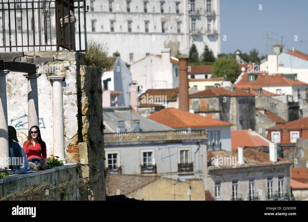 Daily life, Lisboa, Portugal Stock Photo - Alamy
