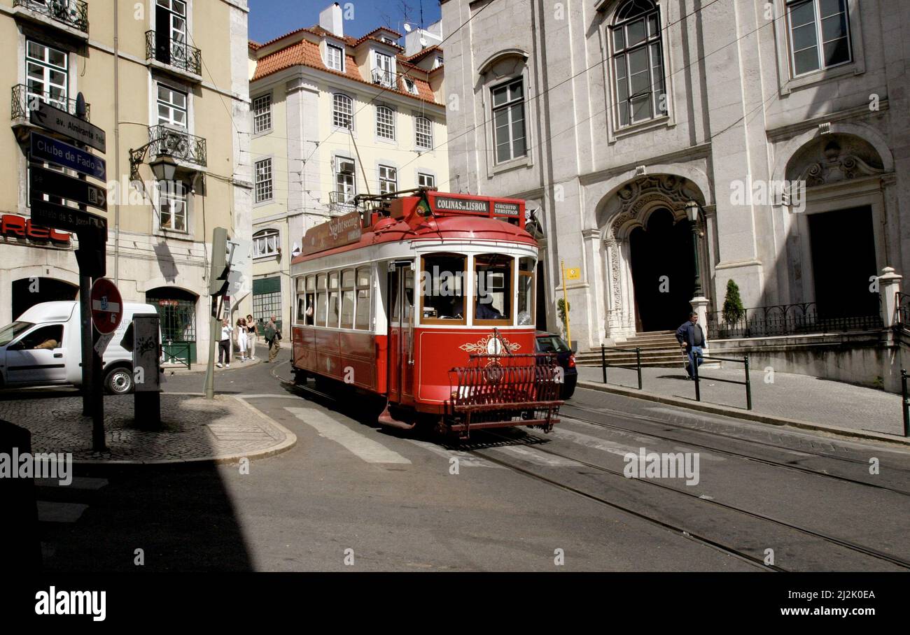 Daily life, Lisboa, Portugal Stock Photo - Alamy