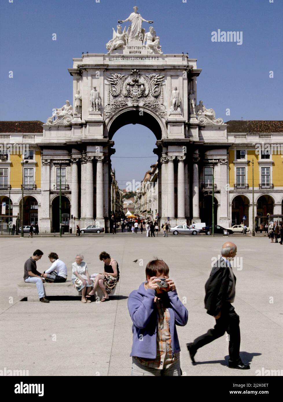 Daily life, Lisboa, Portugal Stock Photo - Alamy