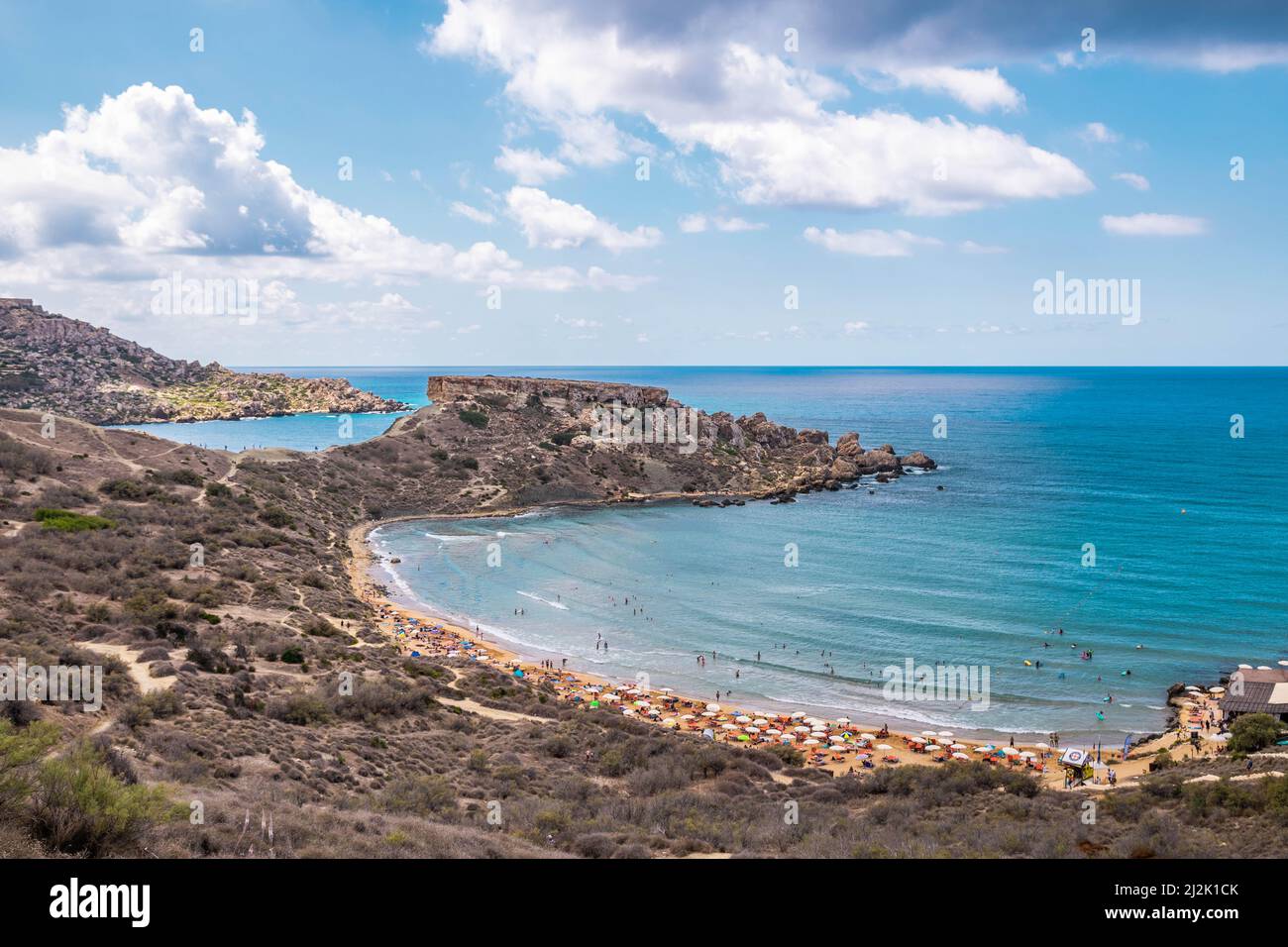 Riviera beach malta hi-res stock photography and images - Alamy