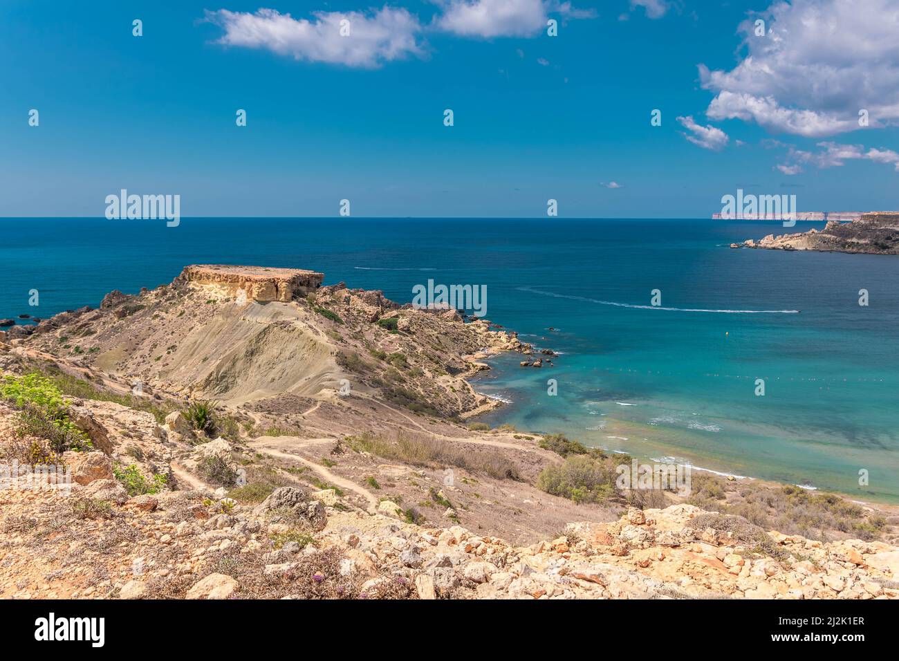 Riviera beach malta hi-res stock photography and images - Alamy
