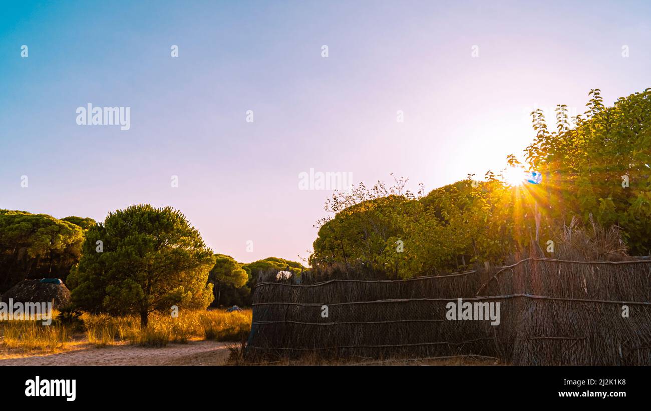 Donana National Park in Spain A UNESCO World Heritage Site Stock Photo ...