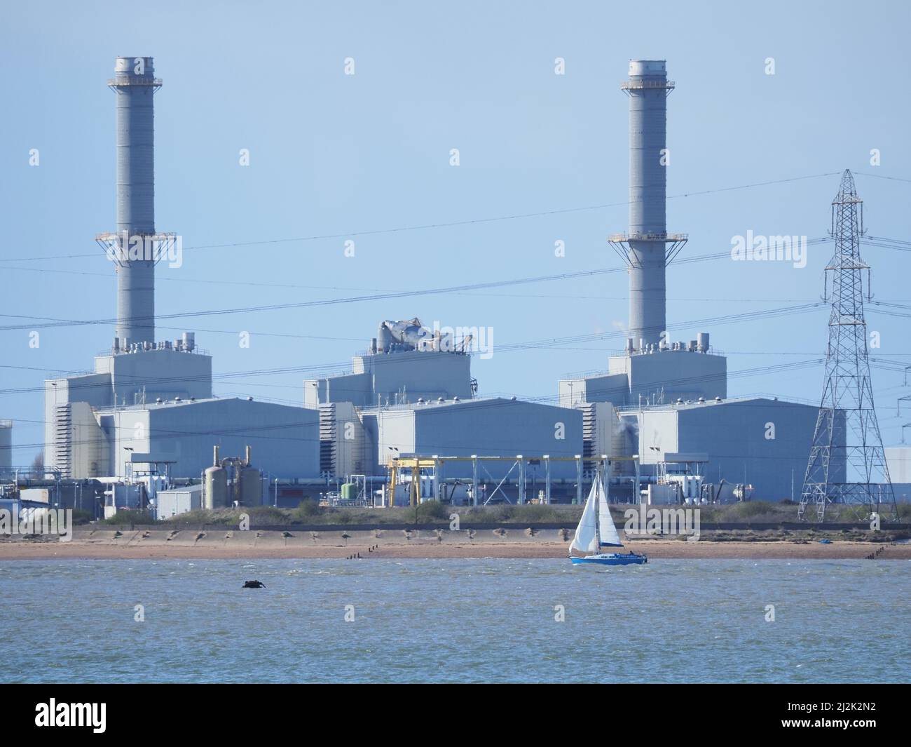 Queenborough, Kent, UK. 2nd Apr, 2022. Rising UK energy prices. The ...
