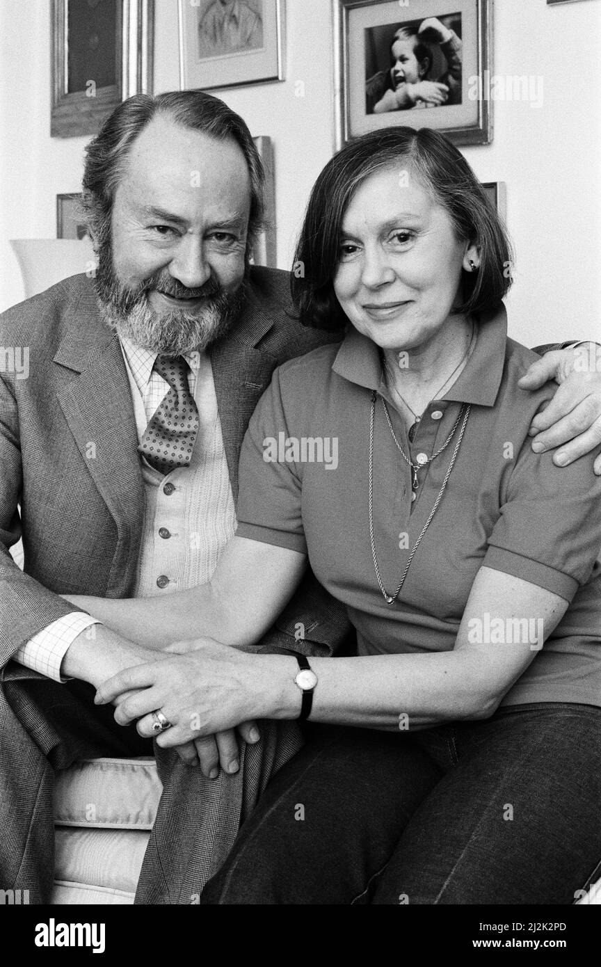 "Last of the Summer wine actor" Peter Sallis with his wife Elaine Usher ...
