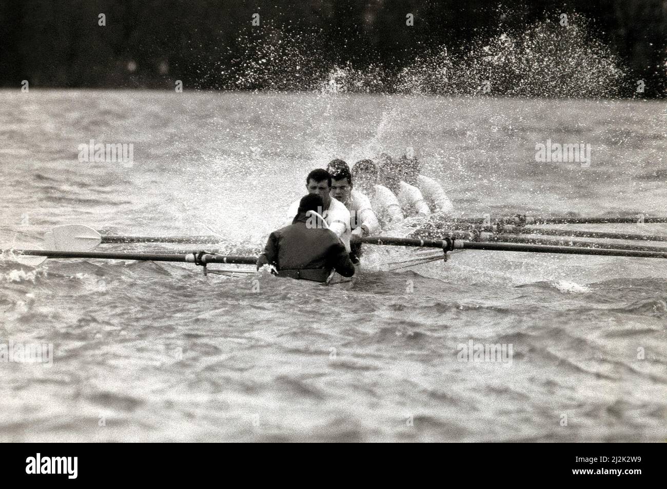 Rowing - Oxford v Cambridge Boat Race - 1987 Stock Photo - Alamy
