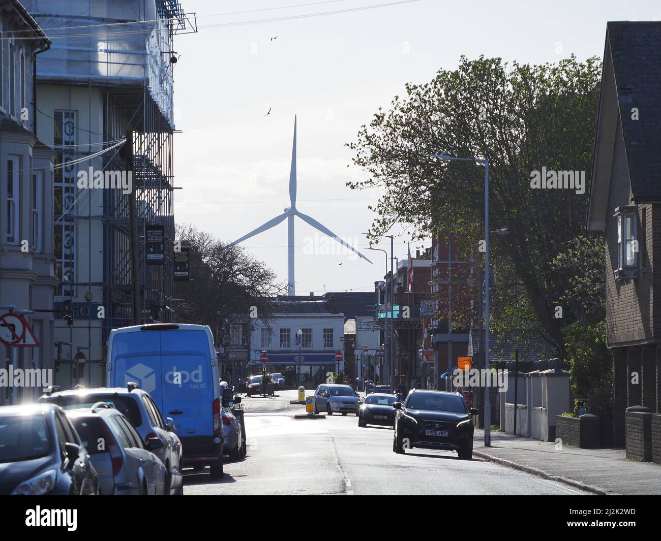 Queenborough, Kent, UK. 2nd Apr, 2022. Rising UK energy prices. The ...