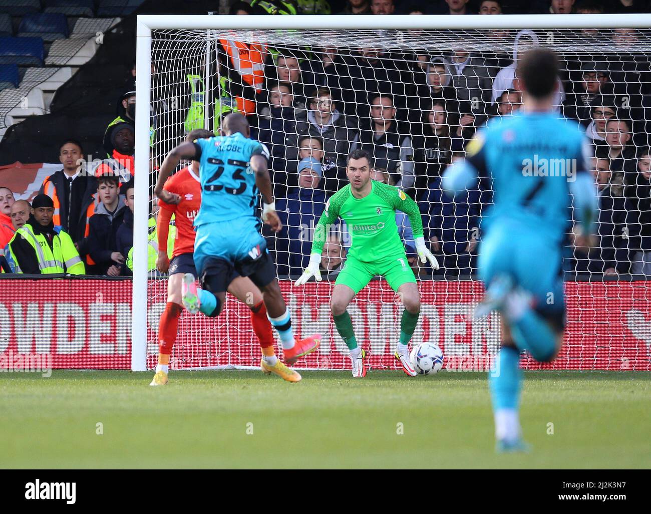 Millwall’s Benik Adobe scores his sides second goal of the game during ...