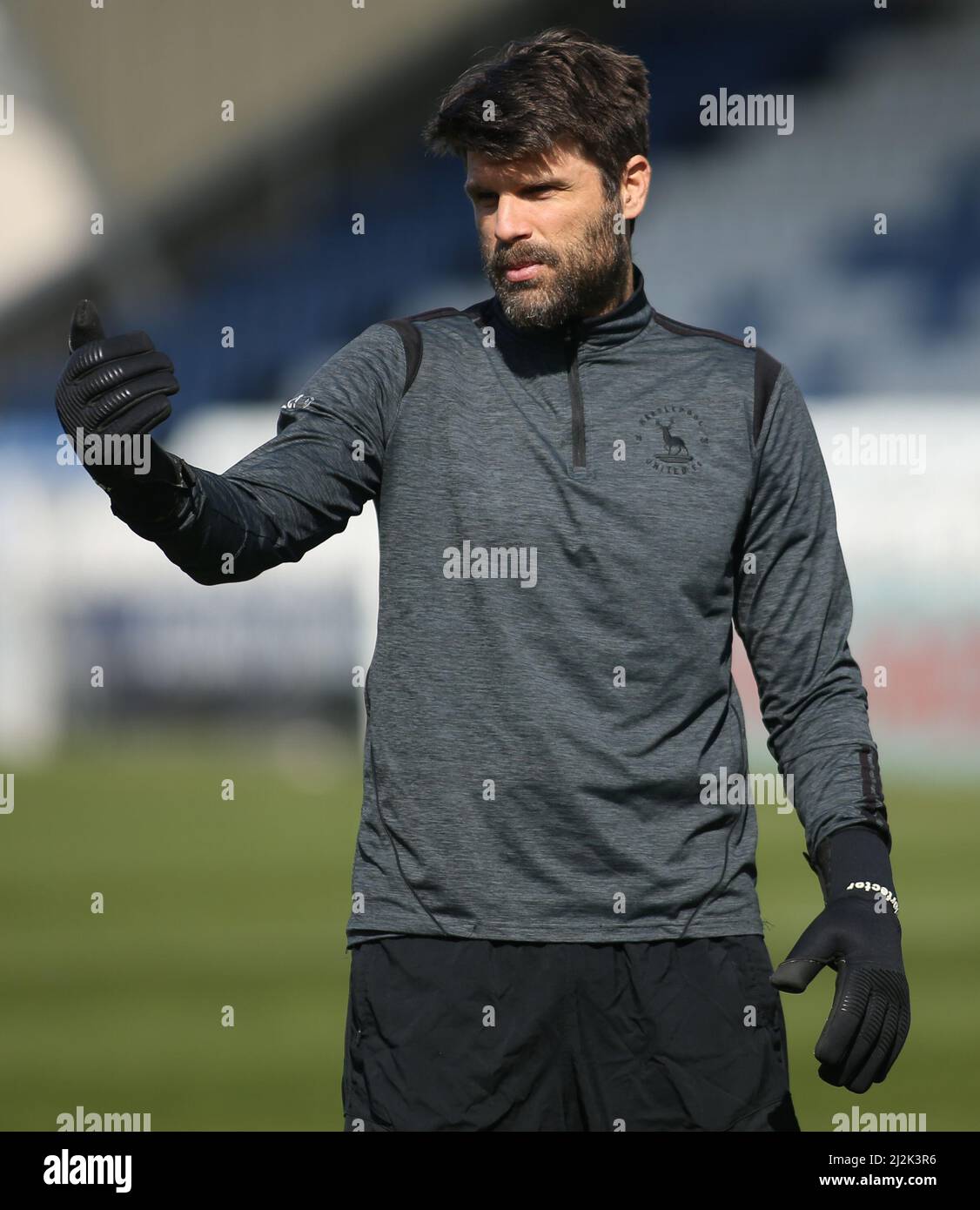 HARTLEPOOL, UK. APR 2ND Hartlepool United Goalkeeping Coach Dimi ...