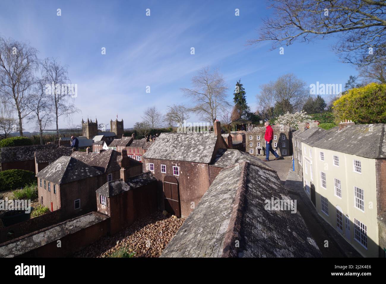 Wimborne model town dorset hi-res stock photography and images - Alamy