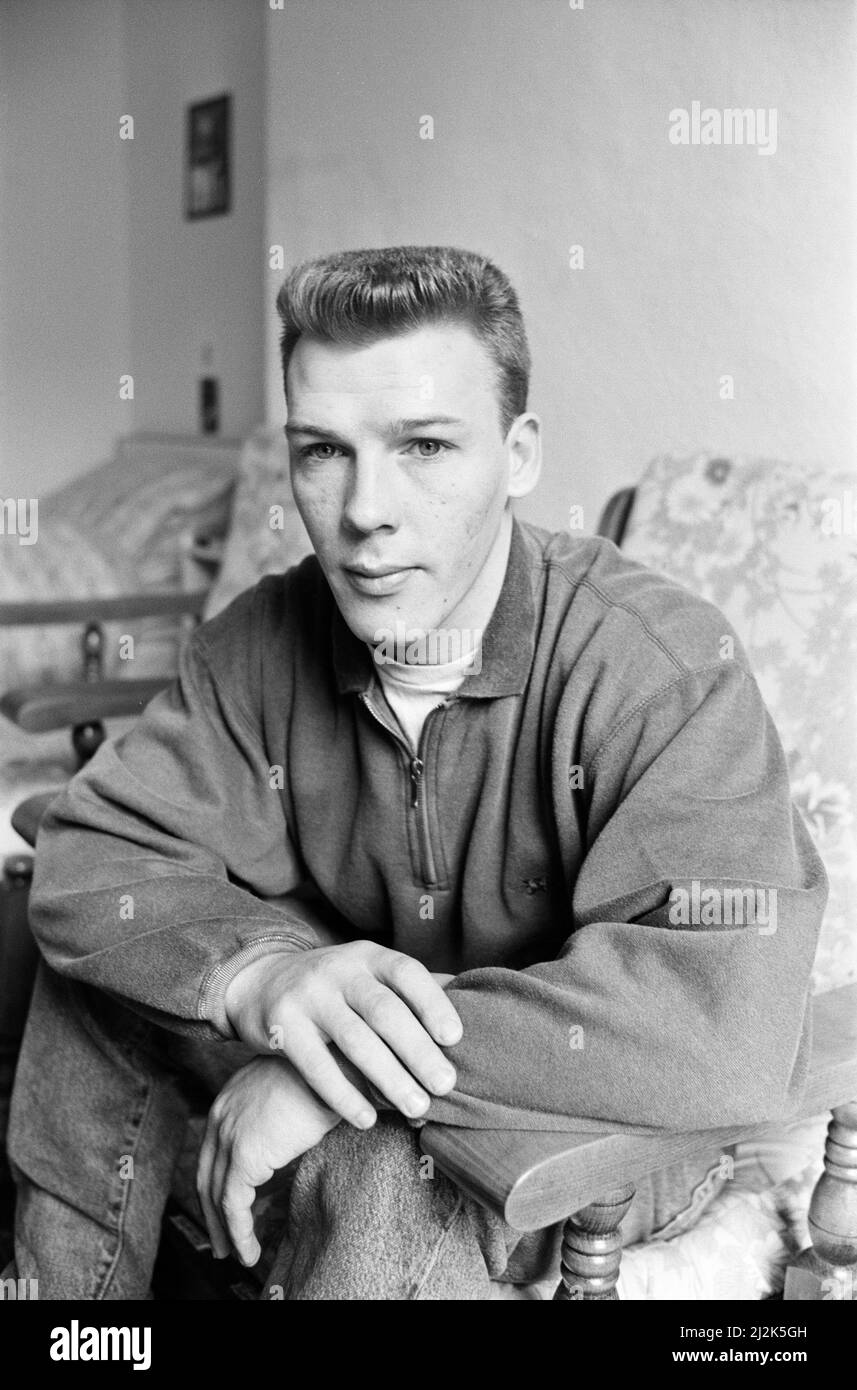 Sean McKee, actor who plays Jamie Henderson in Channel 4 soap Brookside ...