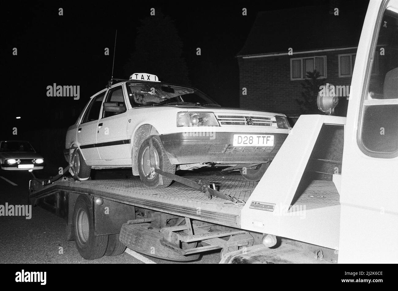 Scenes in Hungerford, Berkshire, following a Gun siege in the town. The ...