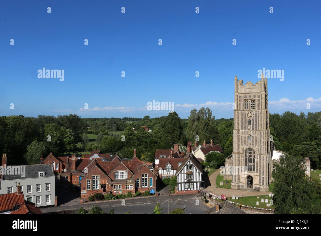 Eye parish church of Saint Peter and Saint Paul in Suffolk with ...
