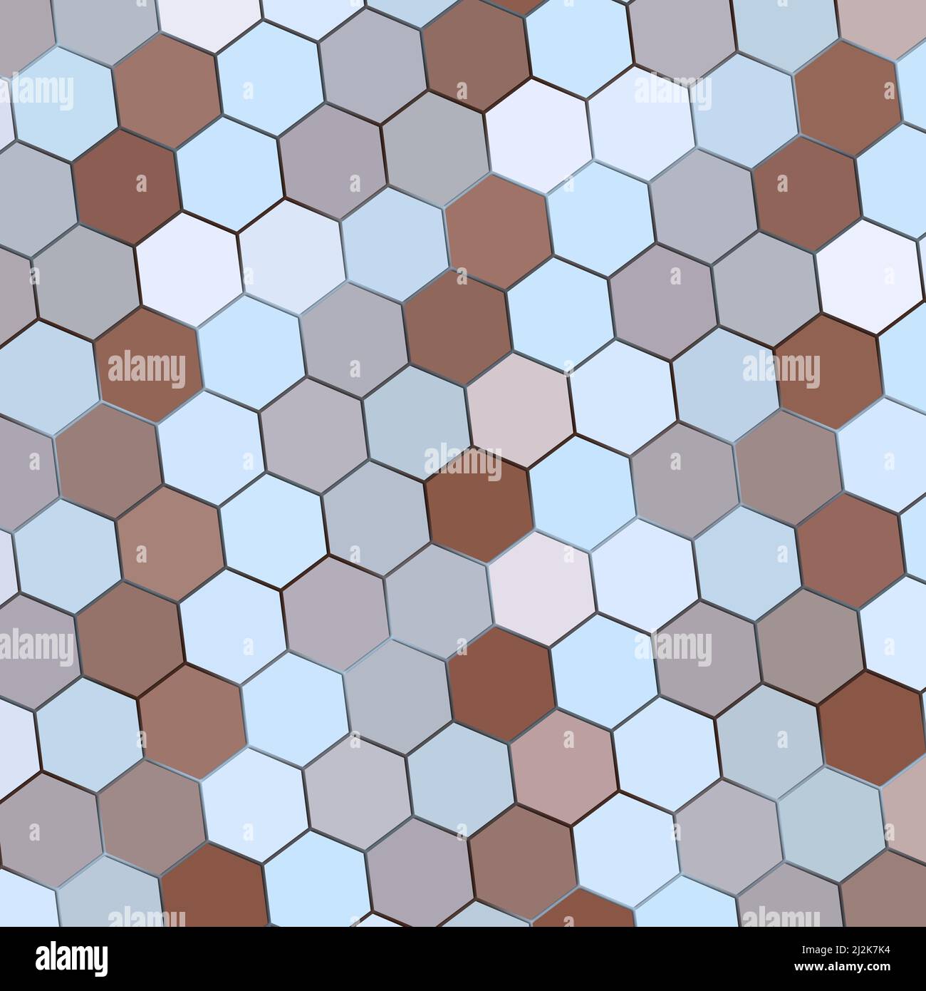 The pastel color honeycomb pattern wallpaper Stock Photo - Alamy