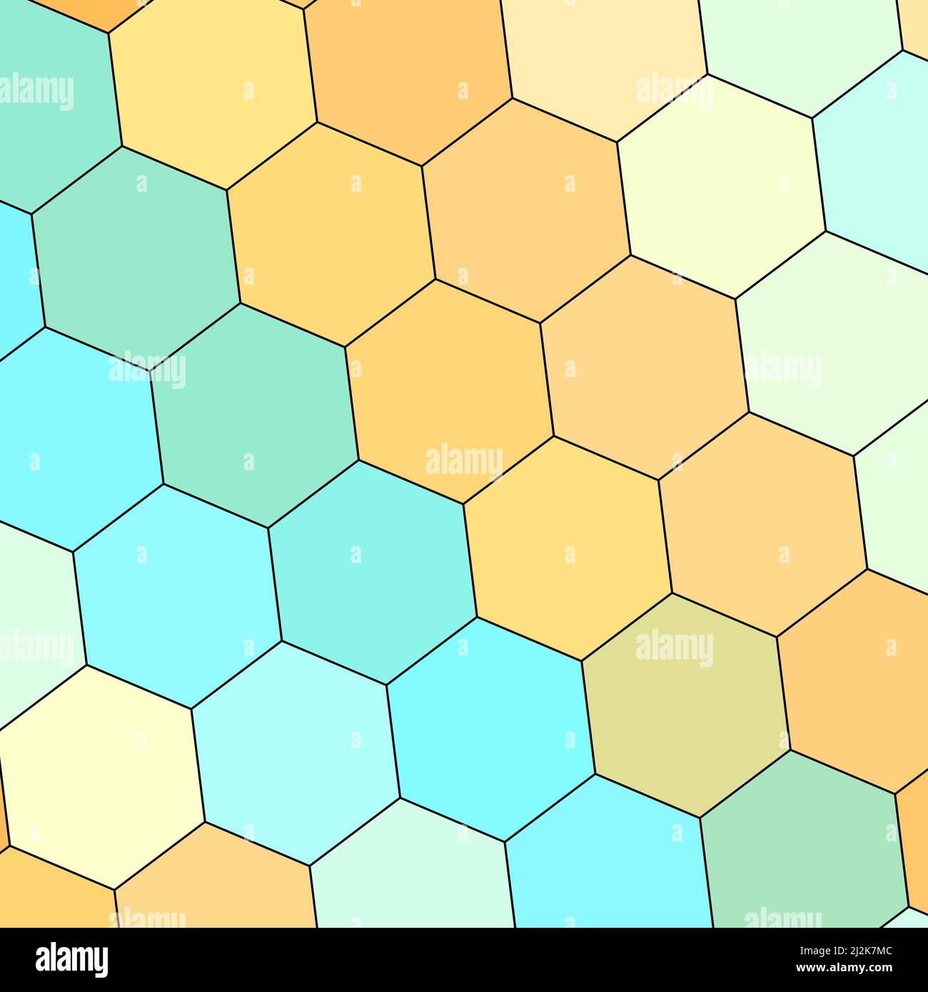The pastel color honeycomb pattern wallpaper Stock Photo - Alamy