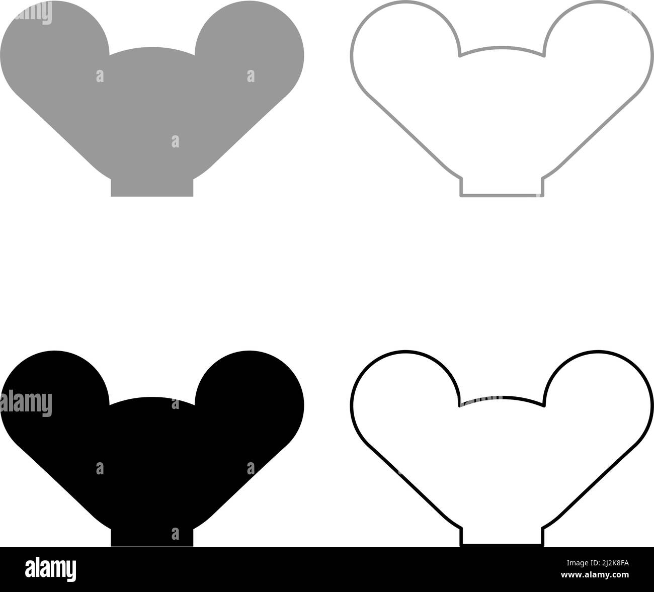 Nut icon simple style Black and White Stock Photos & Images - Alamy