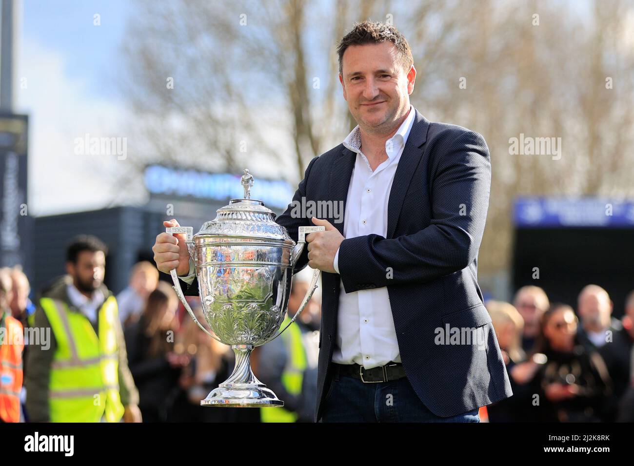 Robert Smethurst the owner of Macclesfield FC with the North West ...