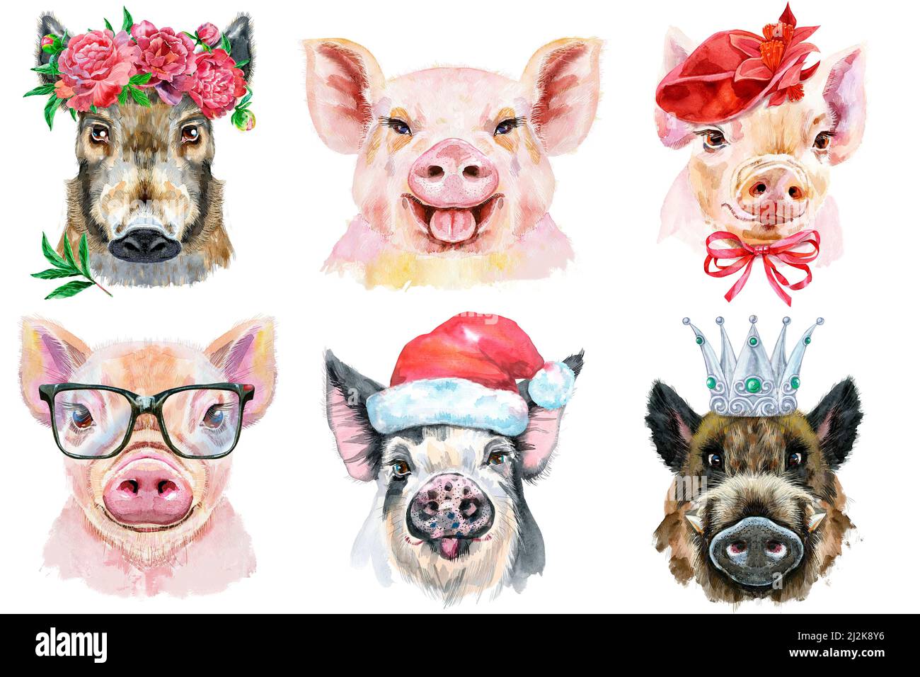 Silver pig hi-res stock photography and images - Alamy