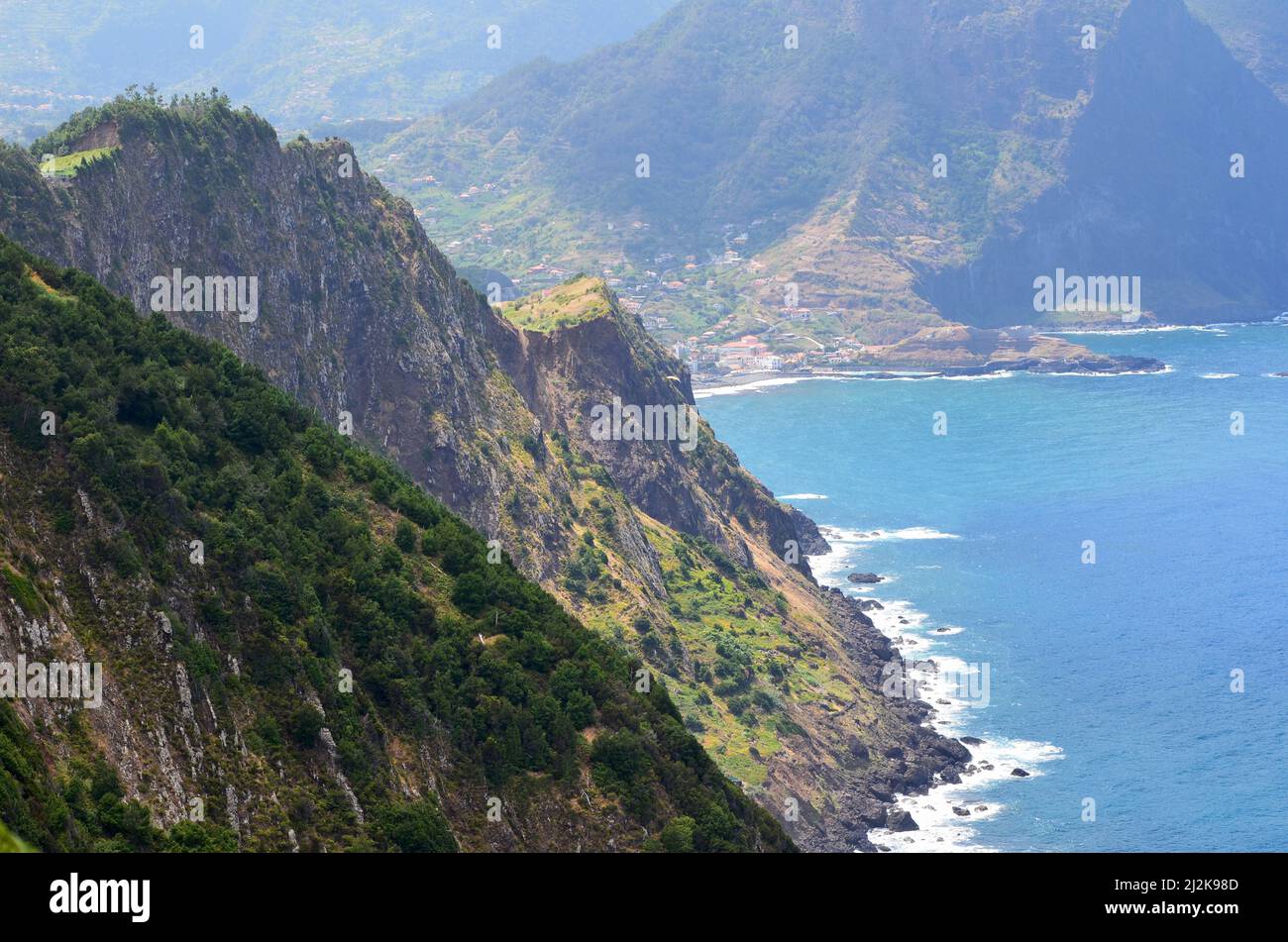 Vereda da Boca do Risco walking path in Madeira’s north-eastern coast ...