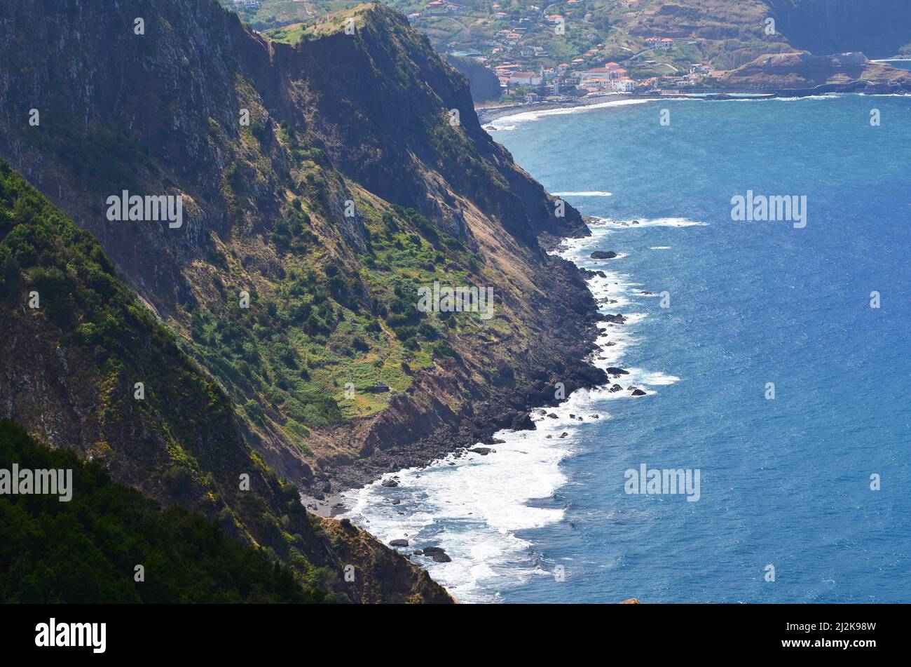Vereda da Boca do Risco walking path in Madeira’s north-eastern coast ...