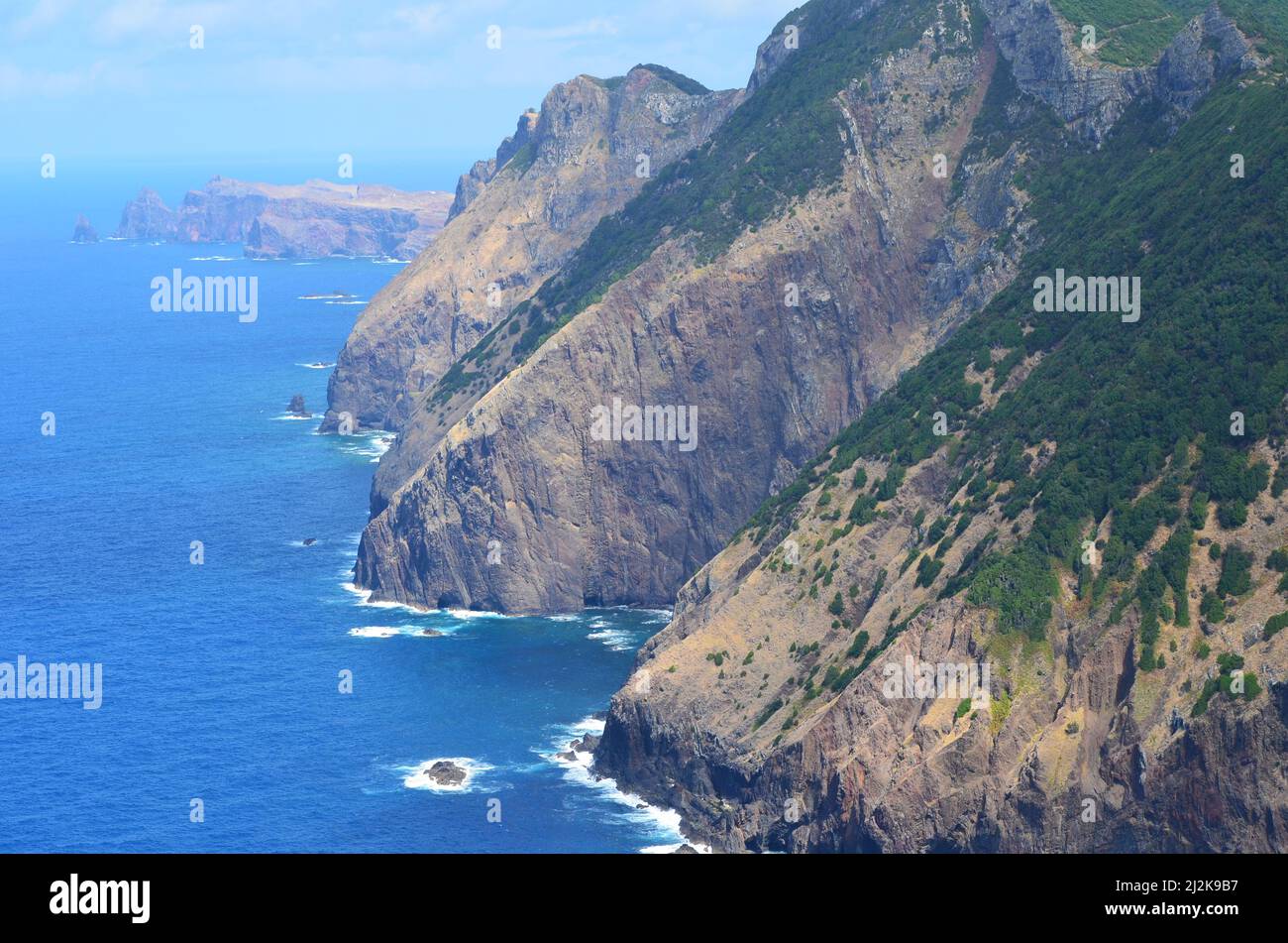 Vereda da Boca do Risco walking path in Madeira’s north-eastern coast ...