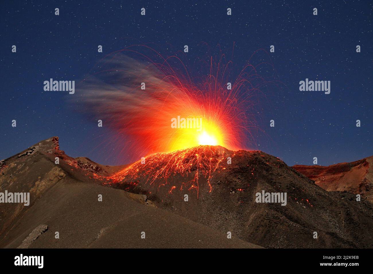 Sumbawa, volcano hi-res stock photography and images - Alamy