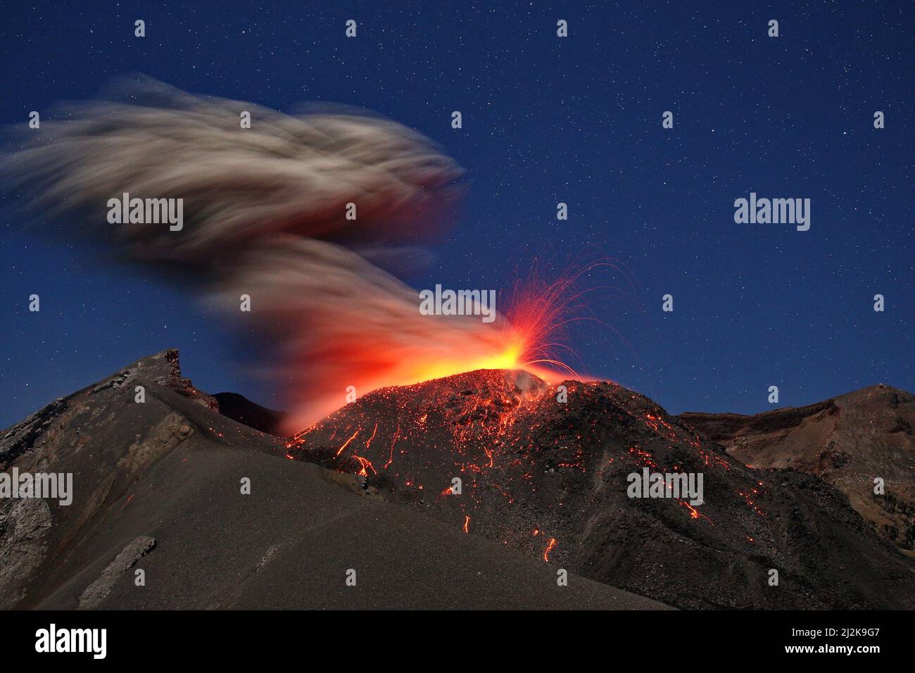 Sumbawa, volcano hi-res stock photography and images - Alamy