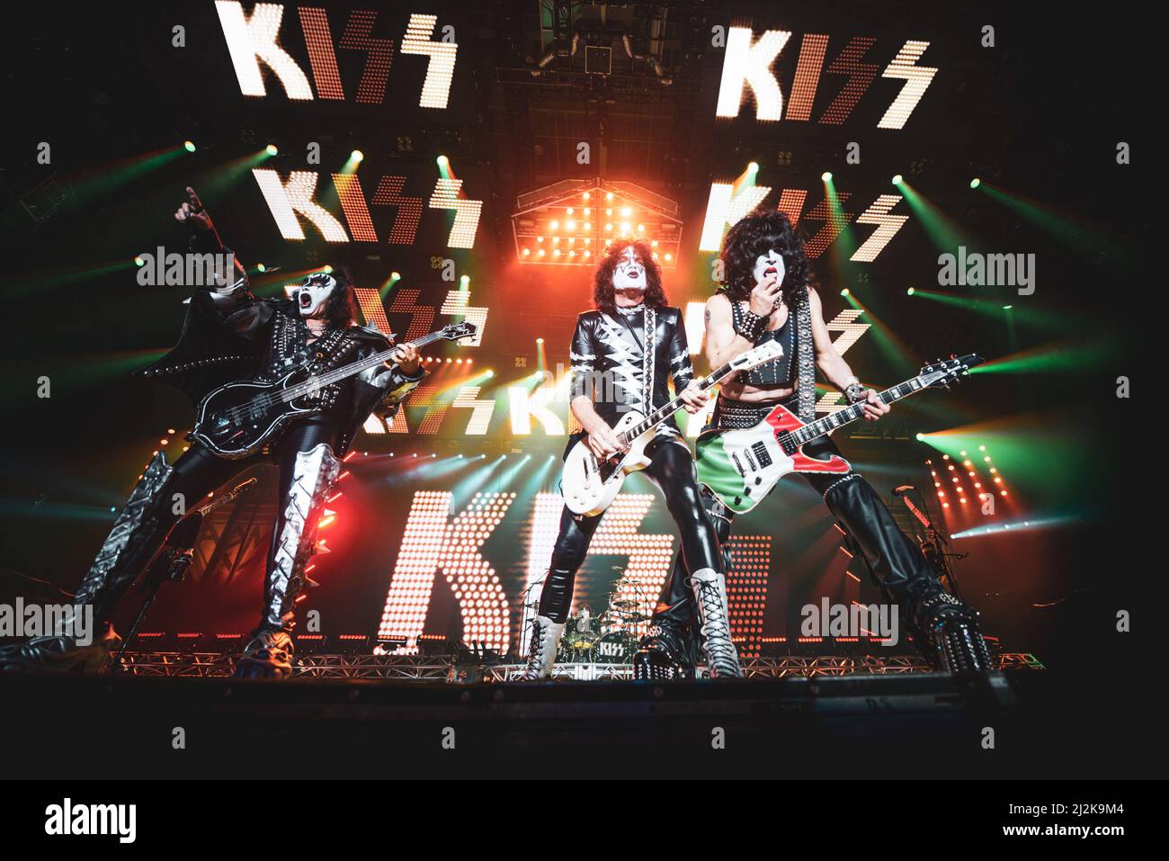 American rock band face paint hi-res stock photography and images - Alamy