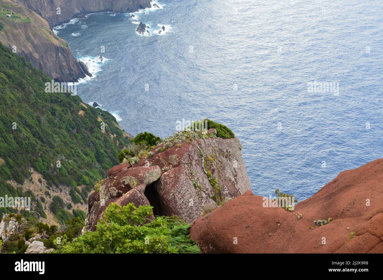 Vereda da Boca do Risco walking path in Madeira’s north-eastern coast ...
