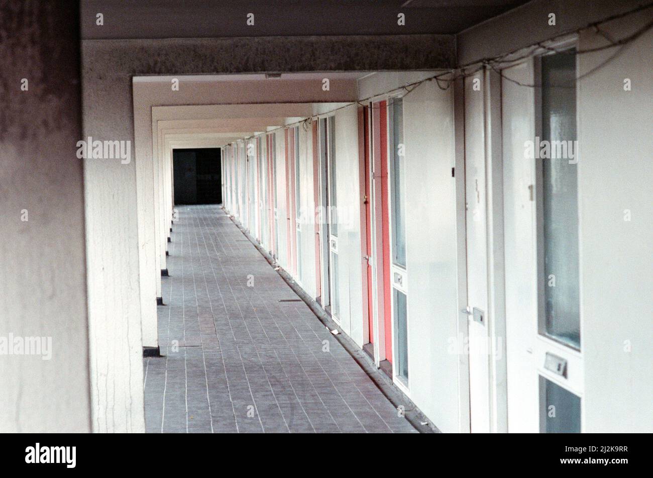 General views of Ferrier housing estate in Kidbrooke, Greenwich, south ...