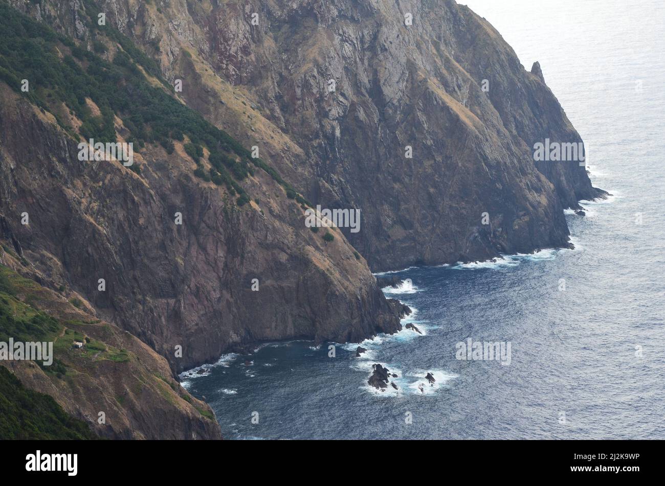 Vereda da Boca do Risco walking path in Madeira’s north-eastern coast ...