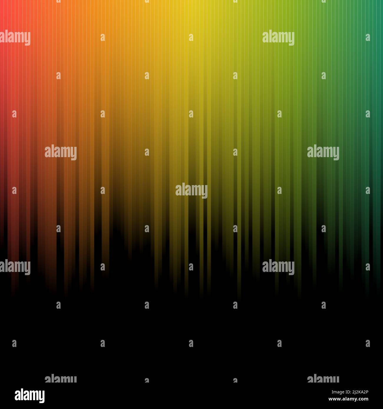 The colorful linear pattern isolated on a black background Stock Photo ...