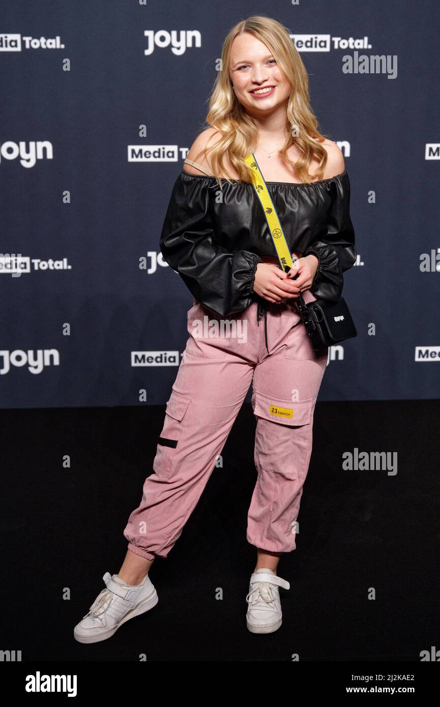 Cologne, Germany. 02nd Apr, 2022. Influencer Lisa Küppers is coming to ...