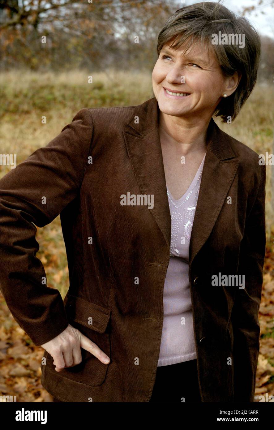 Swedish metereologist Helen Tronstad.(Photographed outside SVT ...