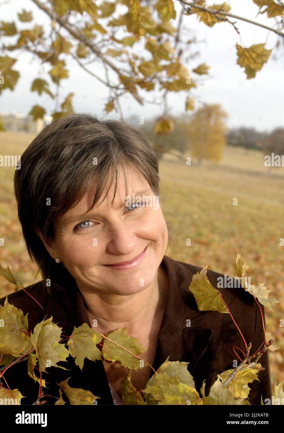 Swedish metereologist Helen Tronstad.(Photographed outside SVT ...