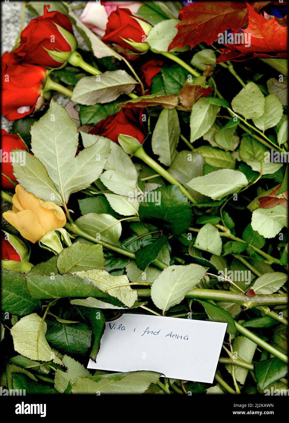 Anna lindh murder hi-res stock photography and images - Alamy
