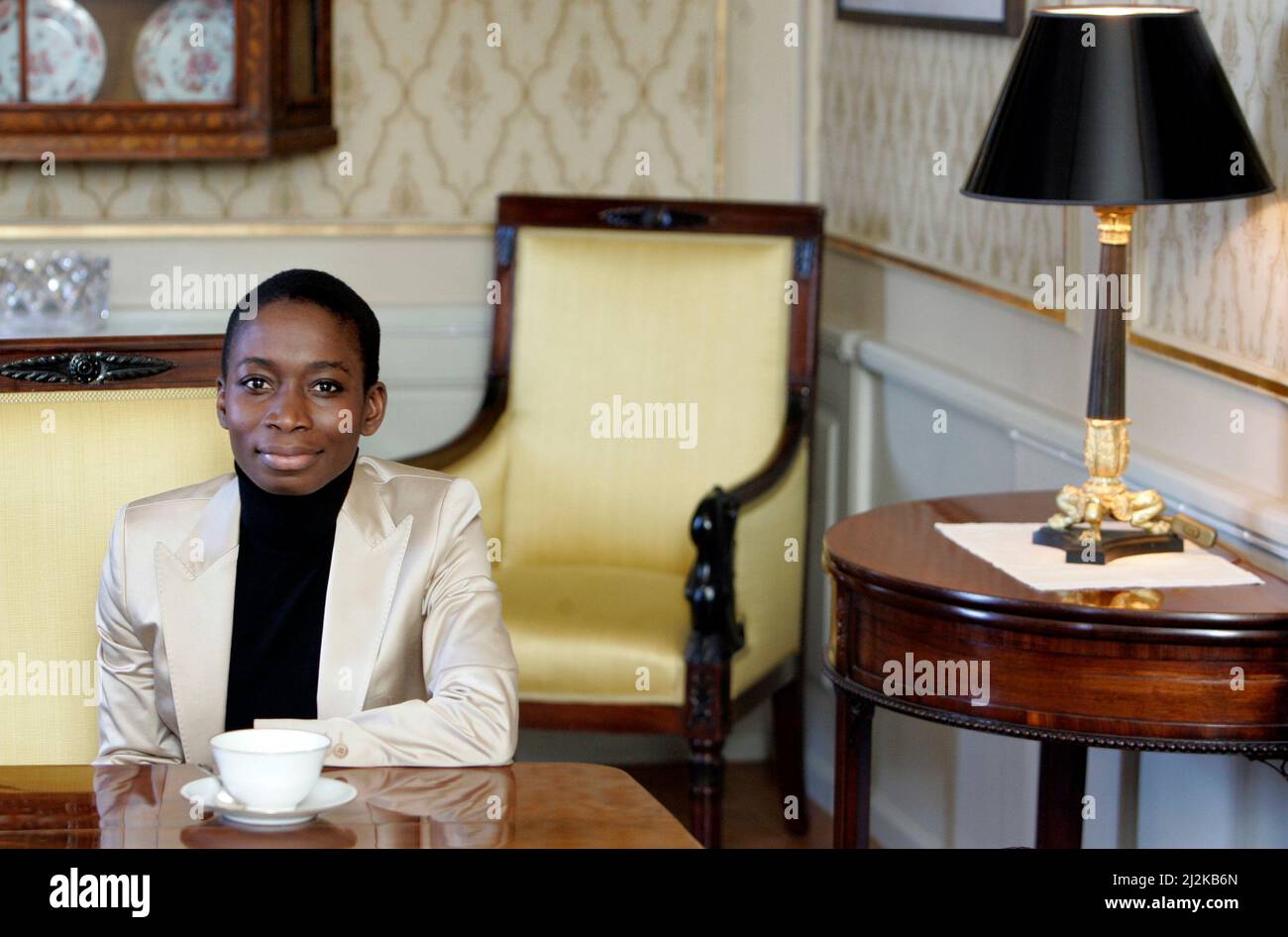 Nyamko Sabuni, Minister for Integration and Gender Equality Stock Photo ...