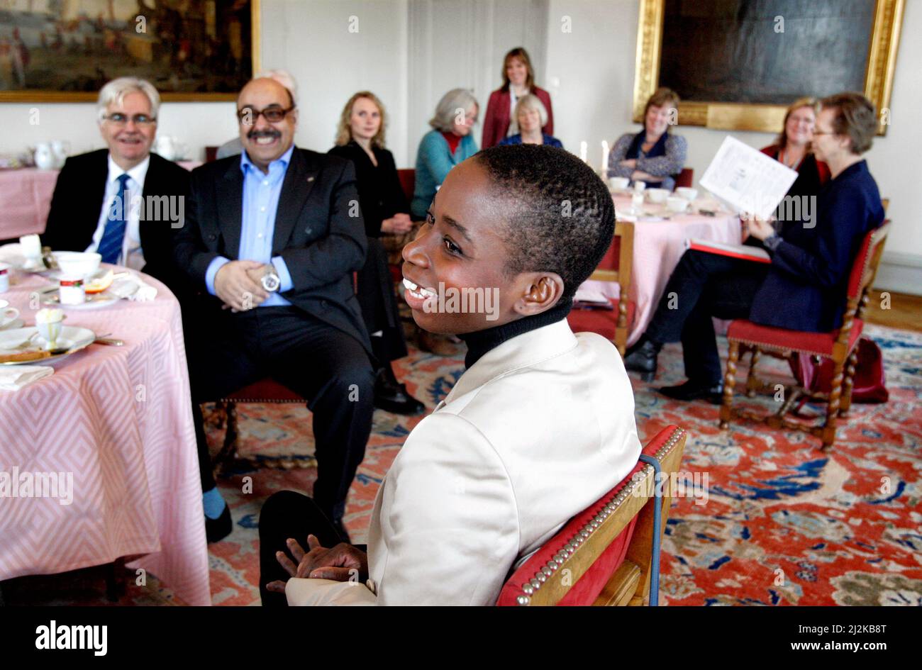 Nyamko Sabuni, Minister for Integration and Gender Equality Stock Photo ...