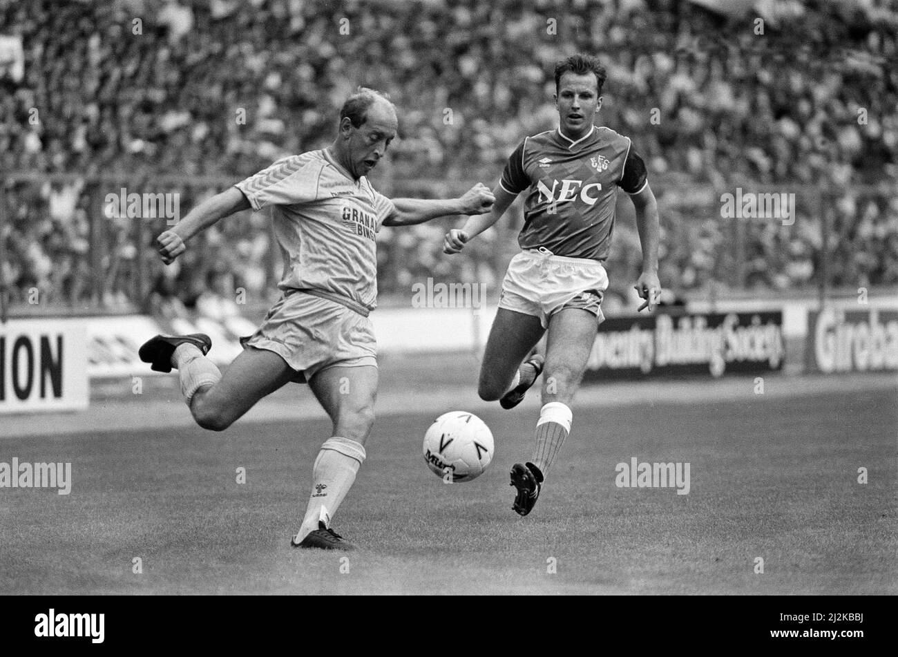 Everton 1-0 Coventry, Charity Shield football match at Wembley Stadium ...