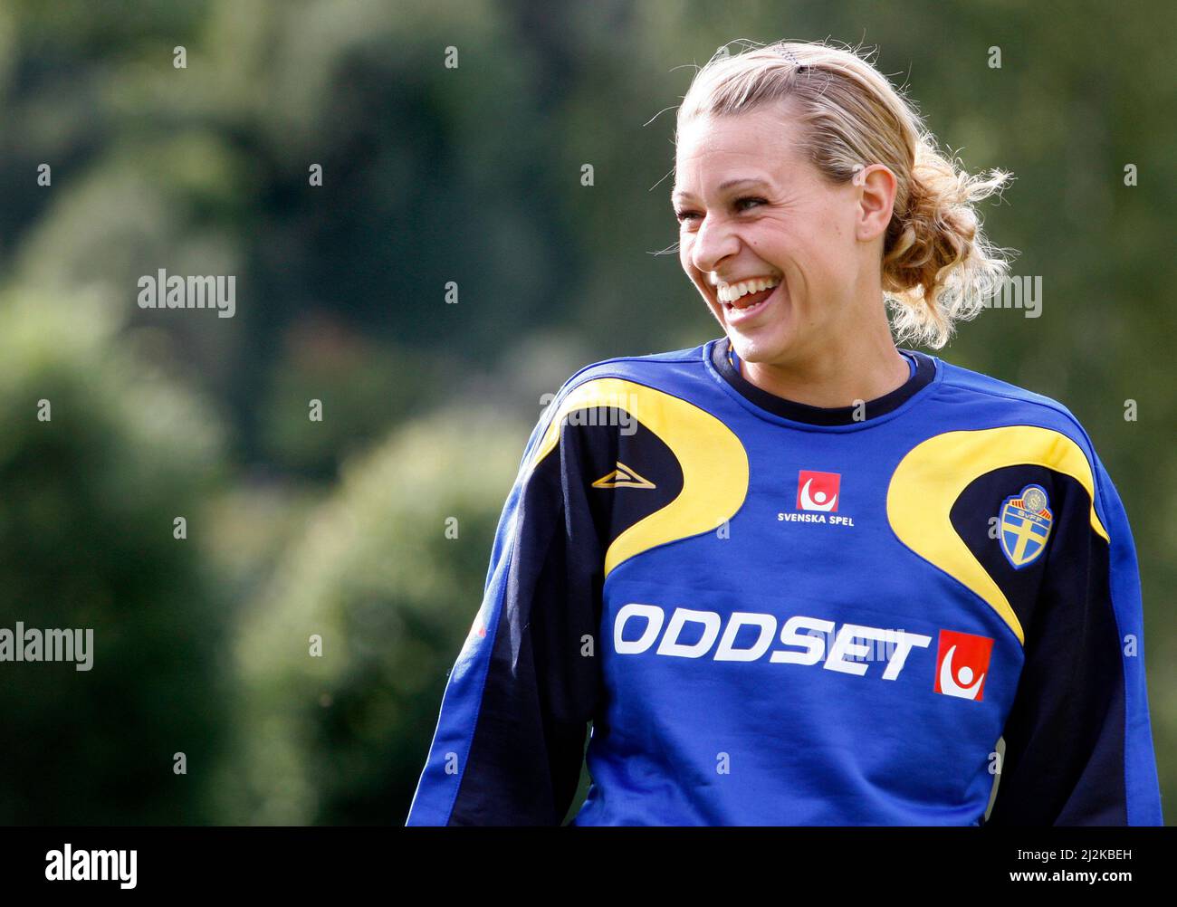 Charlotte Rohlin during the Swedish women's national team's World Cup ...